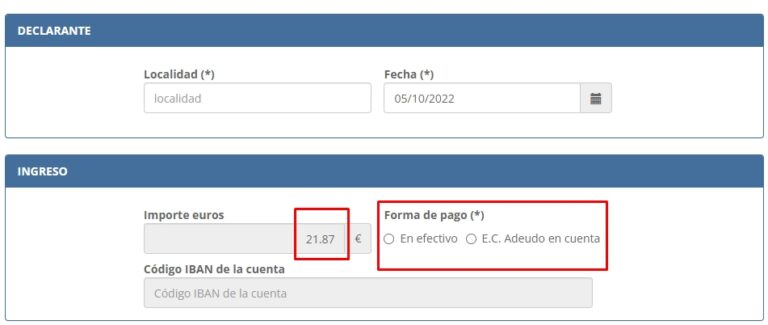 Como rellenar el modelo 790 012 de extranjería